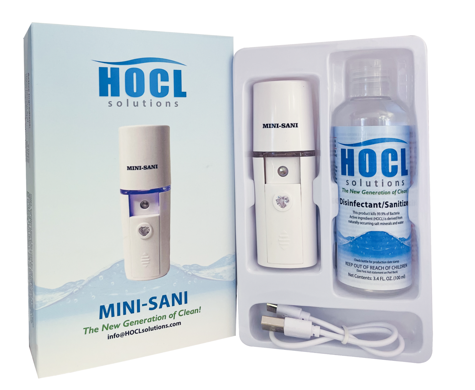 MINI-SANI Package - HOCL Solutions